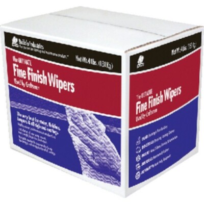 Buffalo Low Lint Ultimate Fine Finish Knit Wiping Rags - 4 lb. Box | eBay