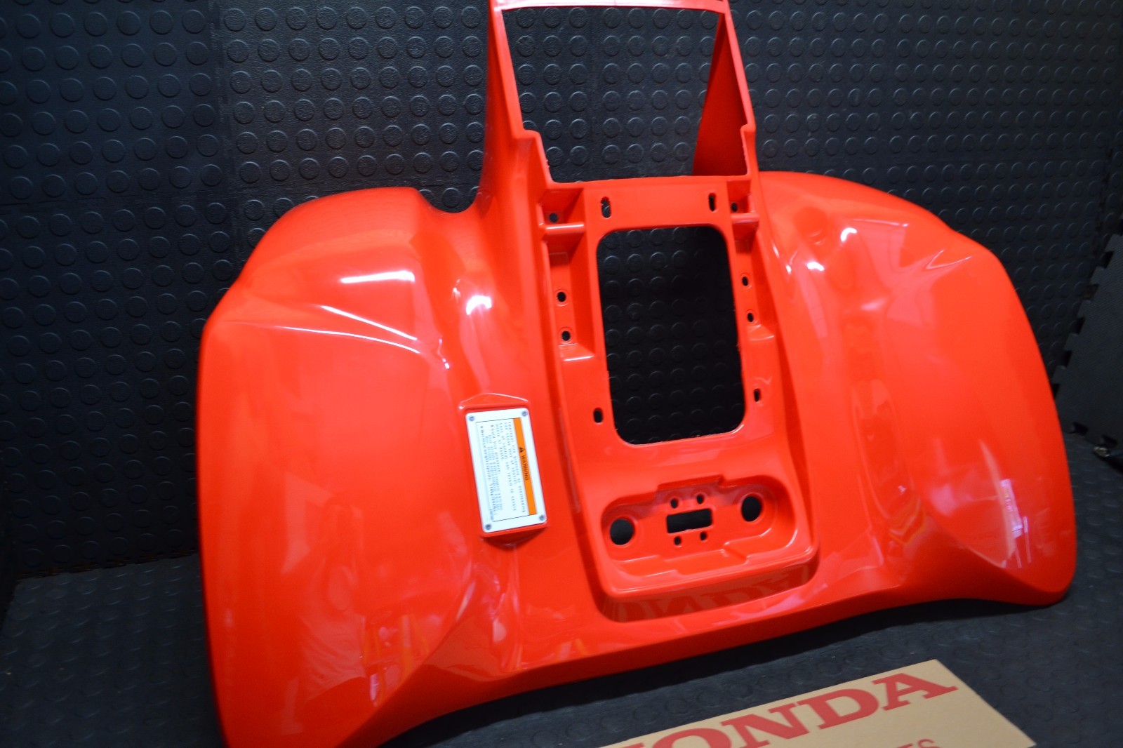 99-08 HONDA TRX400EX OEM REAR FENDER PLASTIC RED 400EX 80100-HN1-A0 🔥 ...