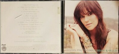 Cedar & Gold Tristan Prettyman ADVANCE CD 2012 Capitol BONUS SONG FAST ...