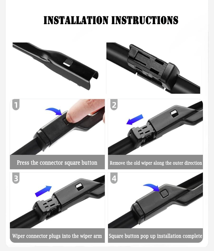 3 Pcs 26" 18" 16" Windshield Wiper Blade Kit for Subaru Outback 19-22 ...