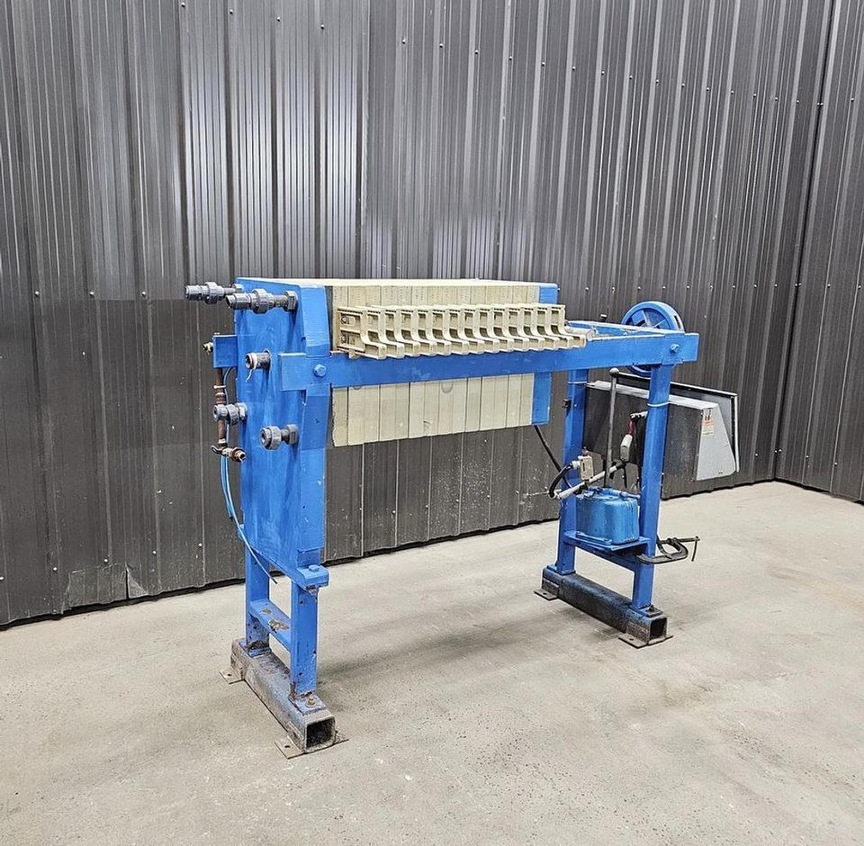 Perrin Filter Press, Recessed Plate, Gasketed, 470 Mm X 470 Mm | eBay