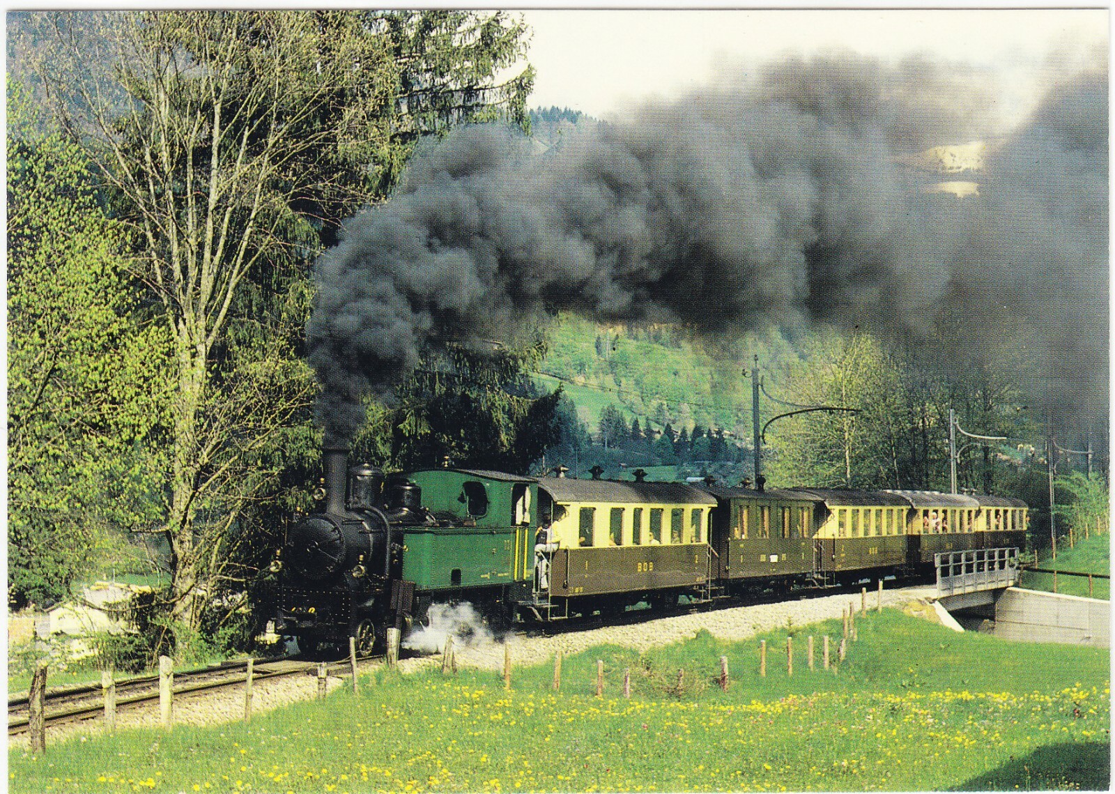 SWITZERLAND Steam train fan trip | eBay