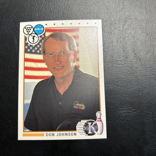 Jb16 PBA Pro Bowlers KingPin Bowling 1990 #46 Don Johnson Las Vegas ...