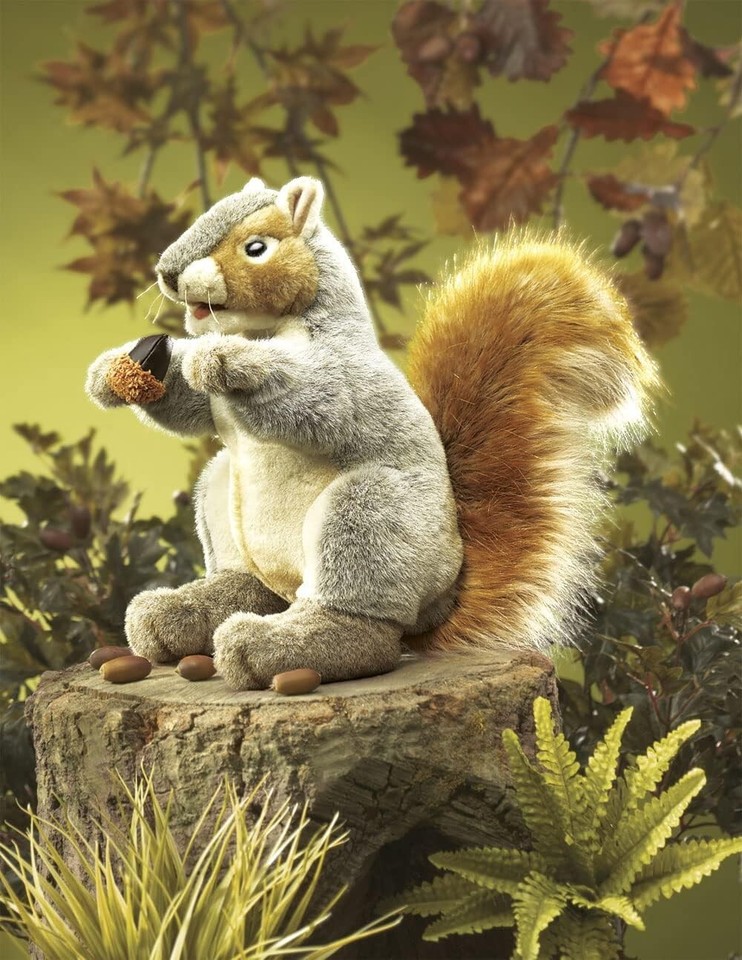 Folkmanis Gray Squirrel Hand Puppet | eBay