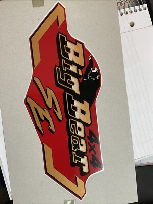 1997 YAMAHA BIG BEAR SE YFM350 EMBLEM 3HN-21781-F0 OEM NOS Sticker ...