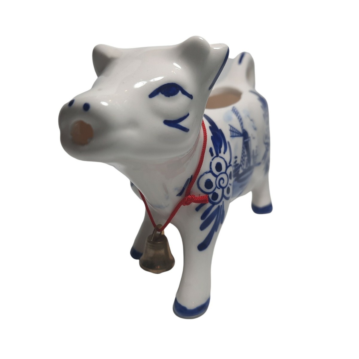 Cow Creamer Delft Windmill Bell
