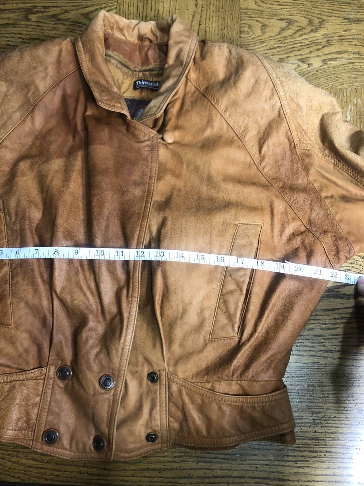 ADVENTURE BOUND Bomber Leather Jacket Women’s Medium … - Gem