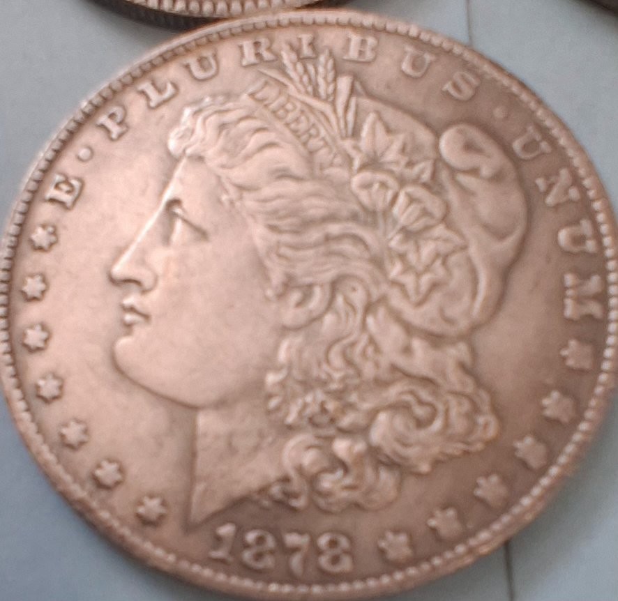 3 Types 1795 Flowing Hair 1885 Trade Dollar 1878 Morgan Silver Dollar Copy Coins | eBay