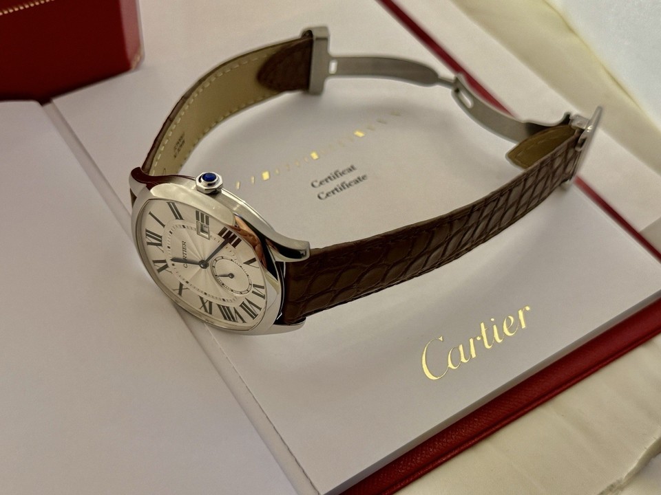 Cartier Drive de Cartier Automatic Watch-WSNM0004-New Alligator Strap ...