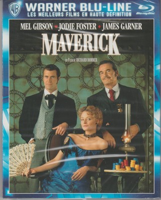 Maverick Blu-ray (E33) Neuf VF -Mel Gibson James Garner Jodie Foster ...