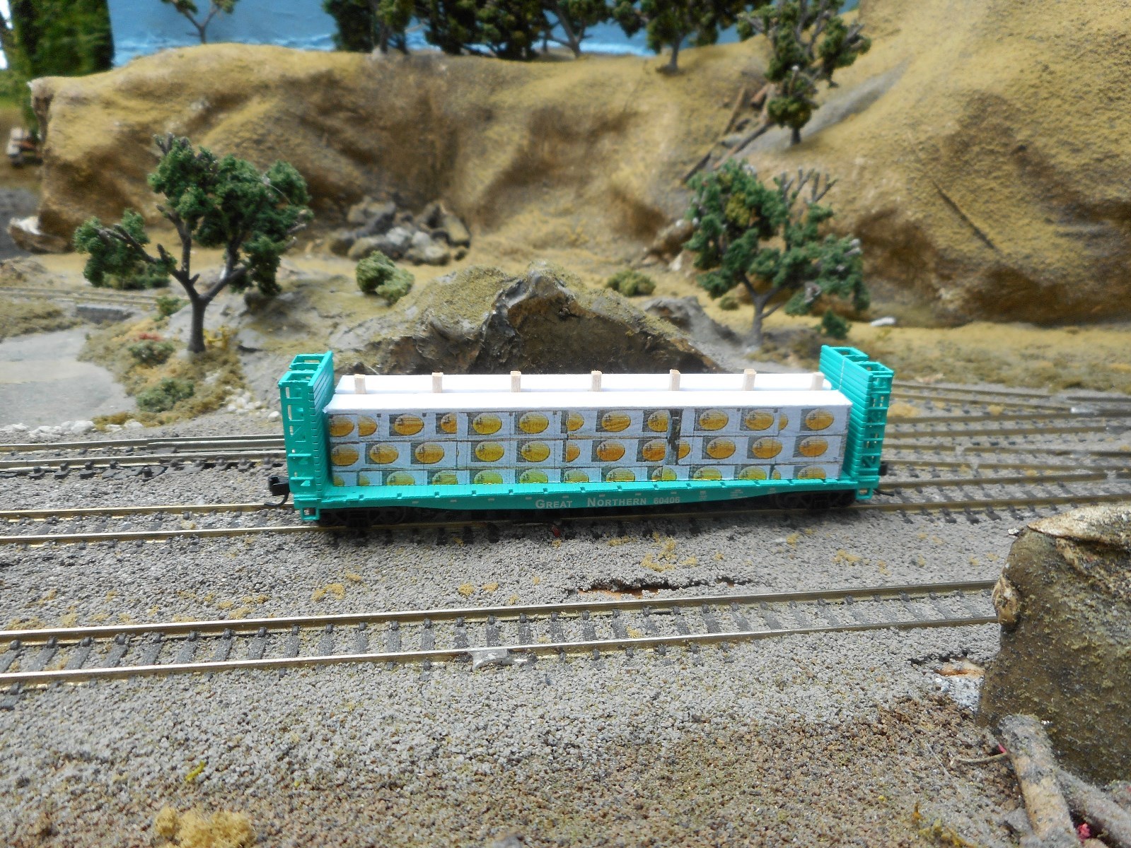N Scale Load for 47 ft Bulkhead Flat Car 2 for 1 Sigurdson | eBay