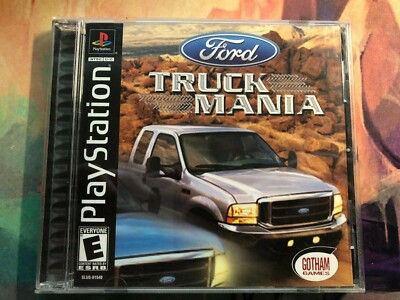 Ford Truck Mania Sony PlayStation 1 PS1 Video Game 2002 Tested Working ...
