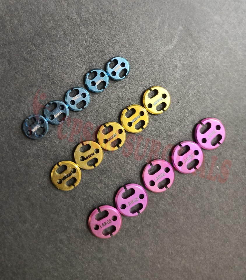 Titanium Endo Button (Lot of 5pcs)Veterinary Instrument | eBay