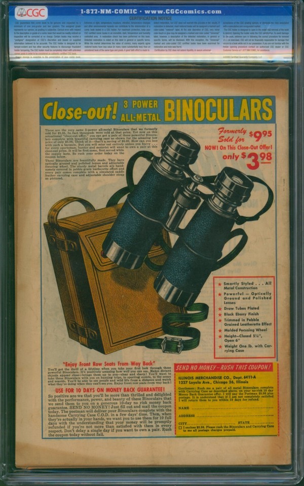 Weird Science #12 (#1) ⭐ CGC 5.0 ⭐ 1st Issue! Rare Golden Age EC Comic ...