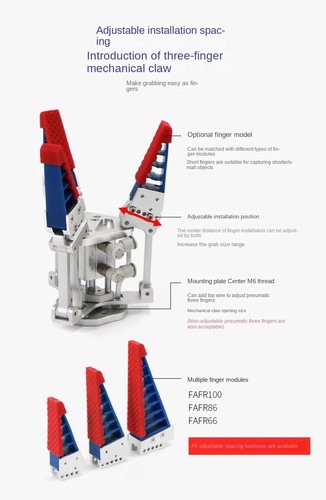 Motorised Gripper Bionic Robot Soft Finger Adaptive Easy Gripper Robot ...