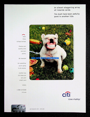 Citi Bank Credit Card 2002 Trade Print Magazine Ad Poster ADVERT | eBay