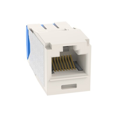 Panduit CJ6X88TGWH UTP RJ45 TG Style Cat 6A Jack Module White T568A ...