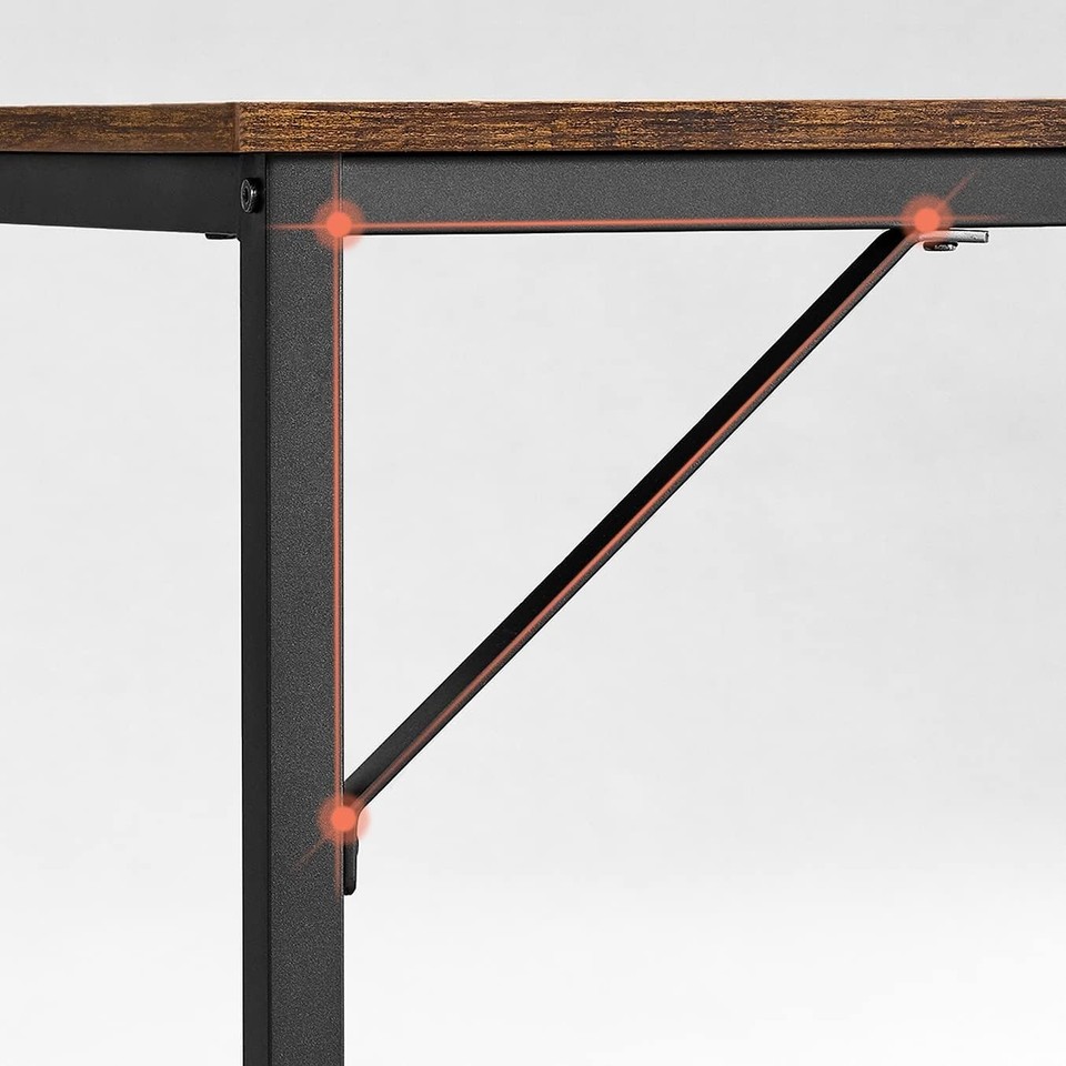 120x60 cm Computer Desk Furniture Workstation Table for Home Office ...