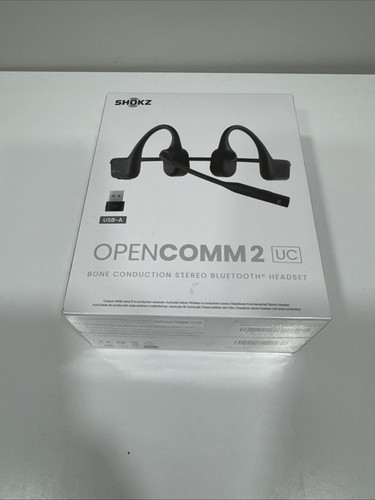 Shokz OpenComm 2 UC Bone Conduction Stereo Bluetooth Headset | eBay