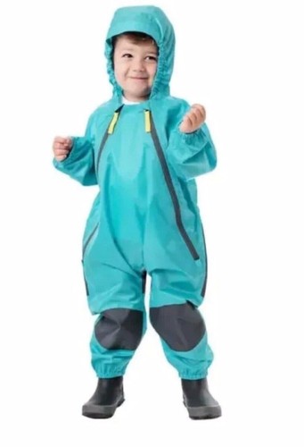 Karbon Boys/Girls Waterproof Playsuit,Rainsuit, Mudsuit Hooded | eBay