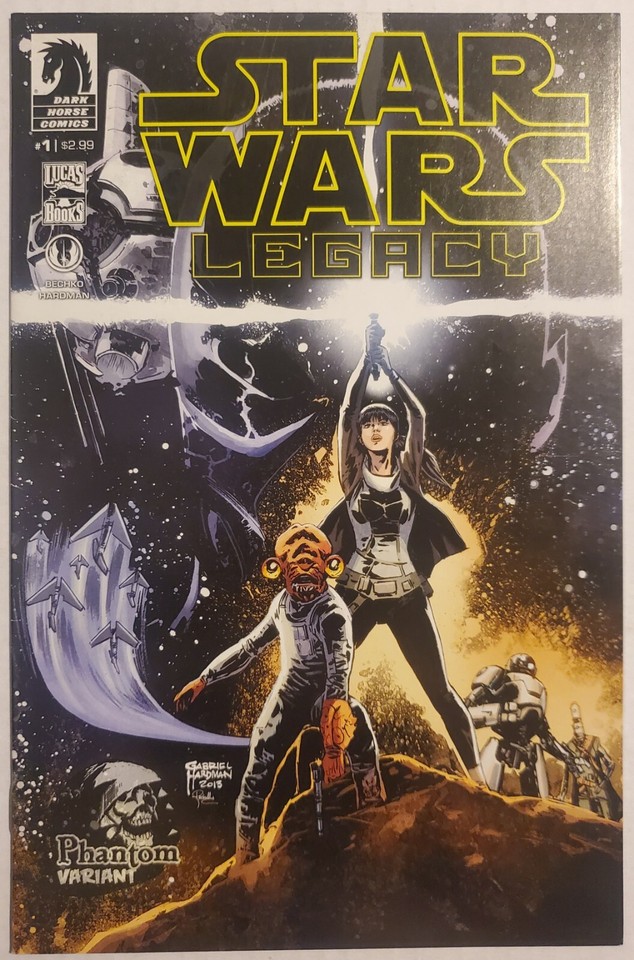 STAR WARS LEGACY #1 1ST PRINT & VARIANT #3 #8 LOT 1ST APP OF ANIA SOLO ...