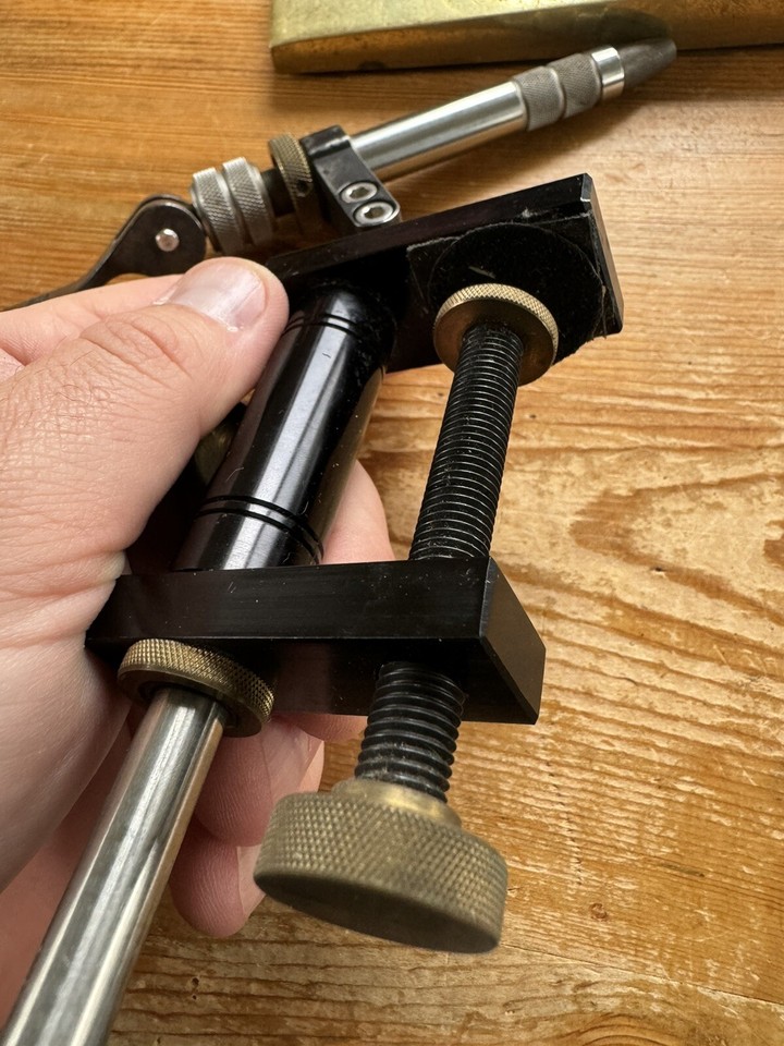HMH API Fly Tying Vise W/ Brass Base ( J. Weaver & Son ) Engraved | eBay