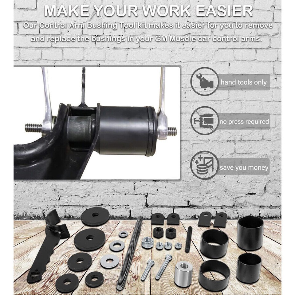 85000009 Control Arm Bushing Removal and Installation Tool for GM A/F/G ...