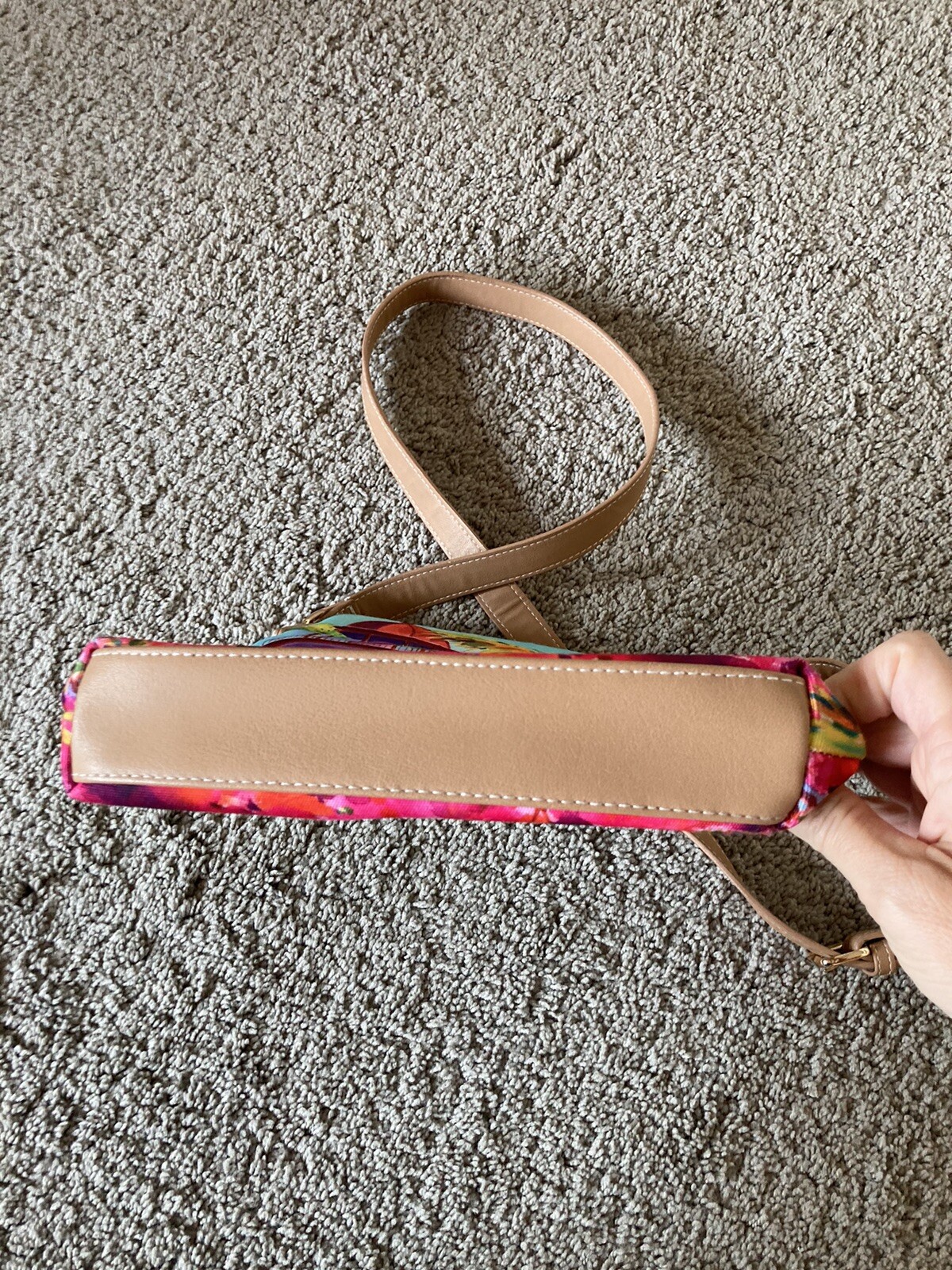 Ellen Negley Shoulder/Cross Body Bag Purse Lighthouse Design Zippered ...