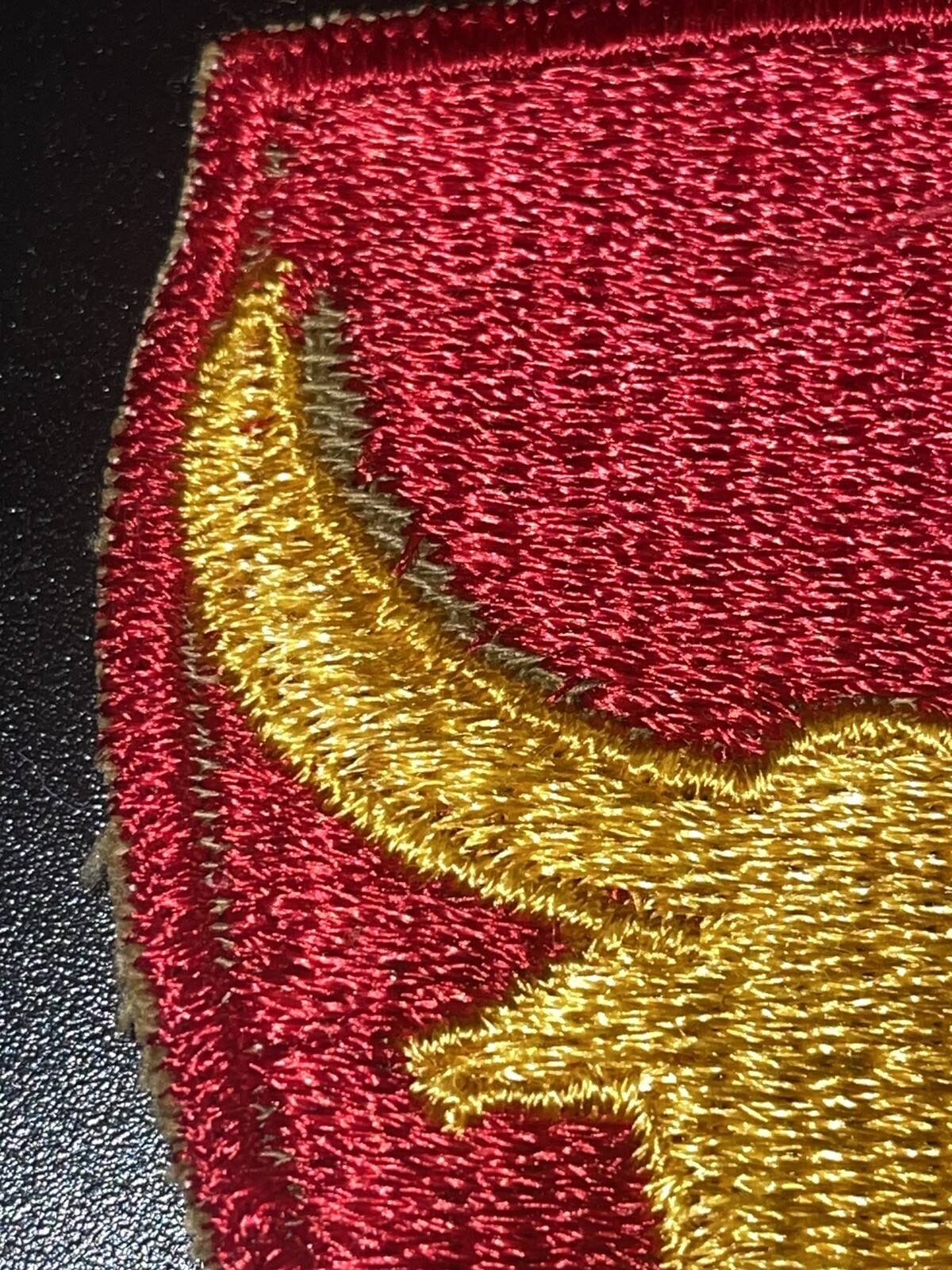 WW2 12th Infantry Division Factory Error Patch(FL) | eBay