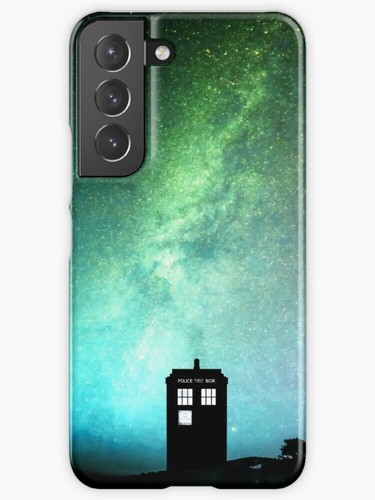 The Doctor Under a Starry Sky Phone Case, Dr Who Phone Case, TARDIS ...