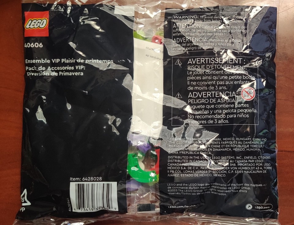 LEGO 40606 Spring Fun VIP Add-On Pack ~ New in Sealed Polybag | eBay