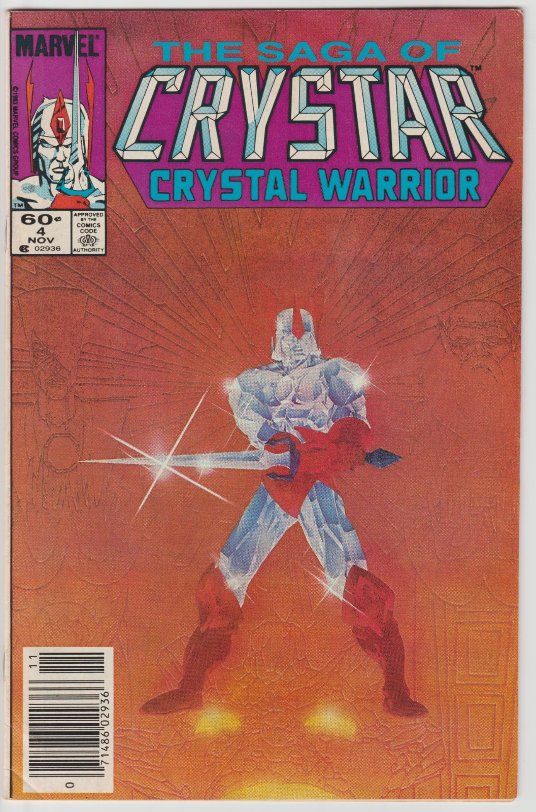 Saga of Crystar Crystal Warrior #4 (1983) Marvel | eBay