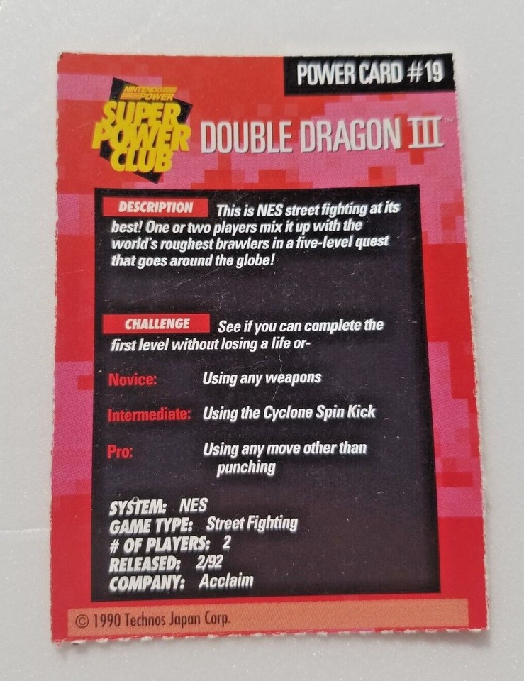 Nintendo Power - Super Power Club Cards - You Pick *UPDATED Feb 2026 ...