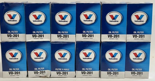 12 Pack Valvoline VO-201 Oil Filter. Free Shipping and quantity ...