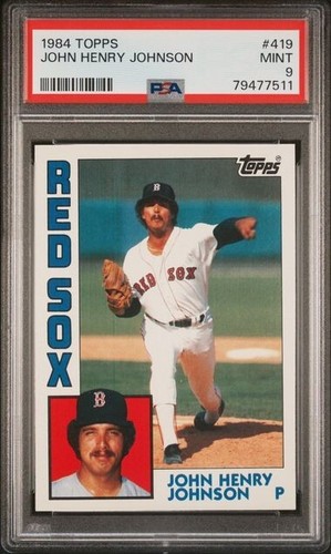 1984 Topps Set #419 John Henry Johnson PSA 9 | eBay