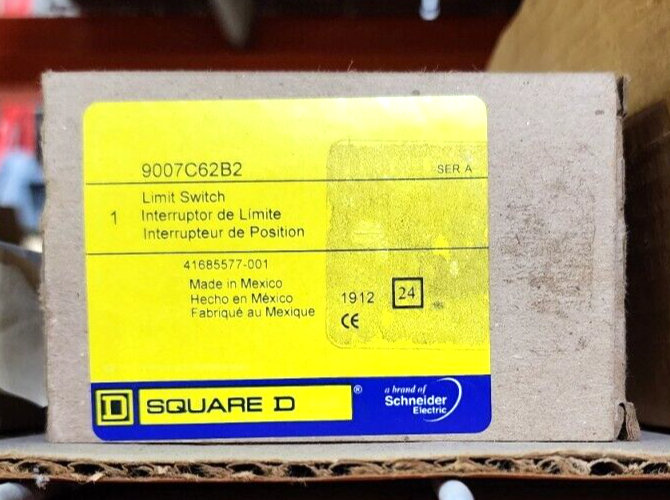 SQUARE D 9007C62B2 LIMIT SWITCH | eBay