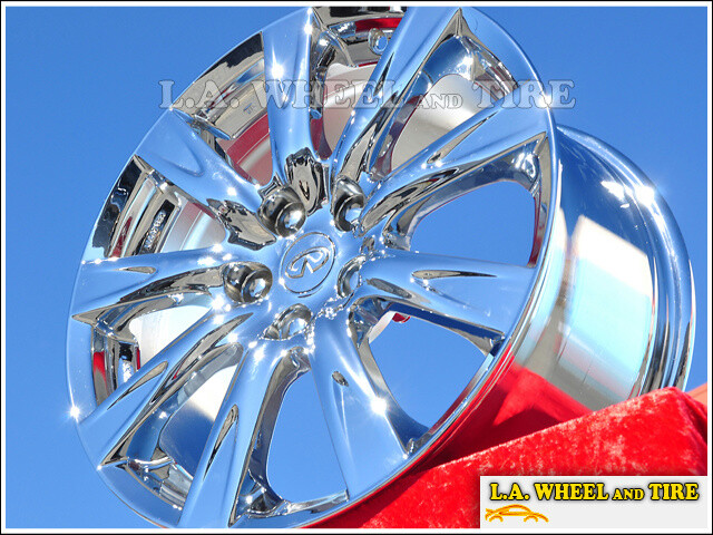 Set of 4 Chrome 18" Wheels for Infiniti G37 Coupe / G25 73725 | eBay