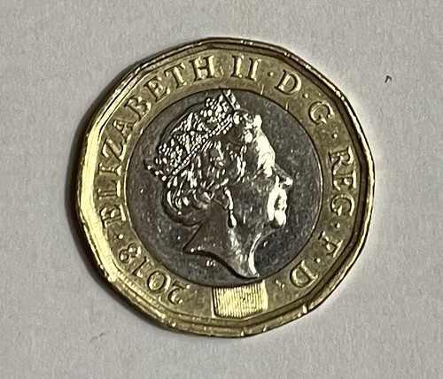 one pound Münze Queen Elizabeth II 2018 | eBay.de