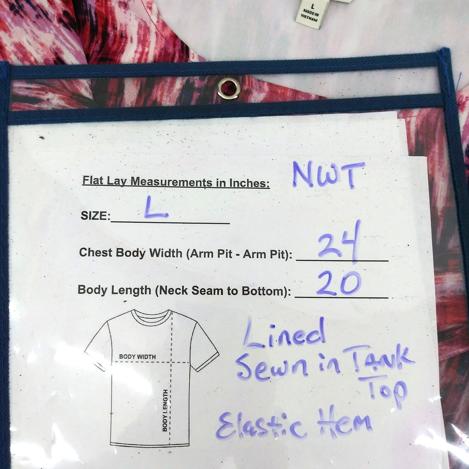 The Pioneer Woman Shirt Womens Size L Purple Tie Dye Fade Layered ...