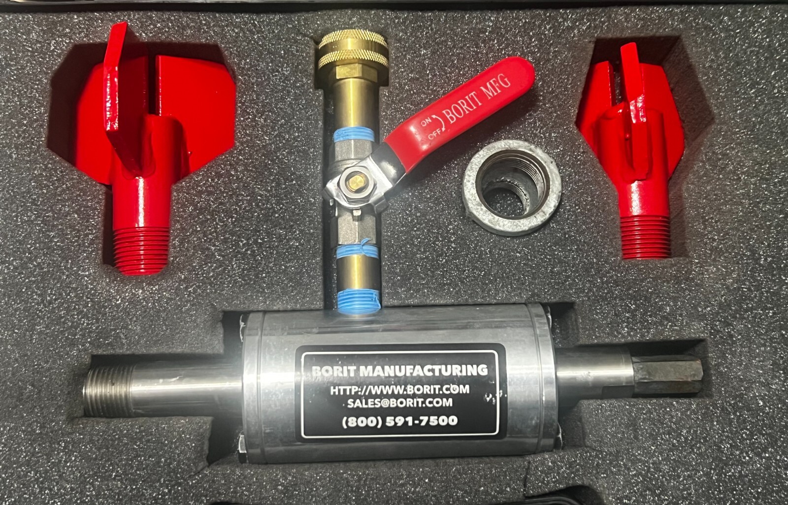 Borit (NEW) Horizontal Earth Boring Tool, NEW 2" & 3" Bit (WITH Case ...