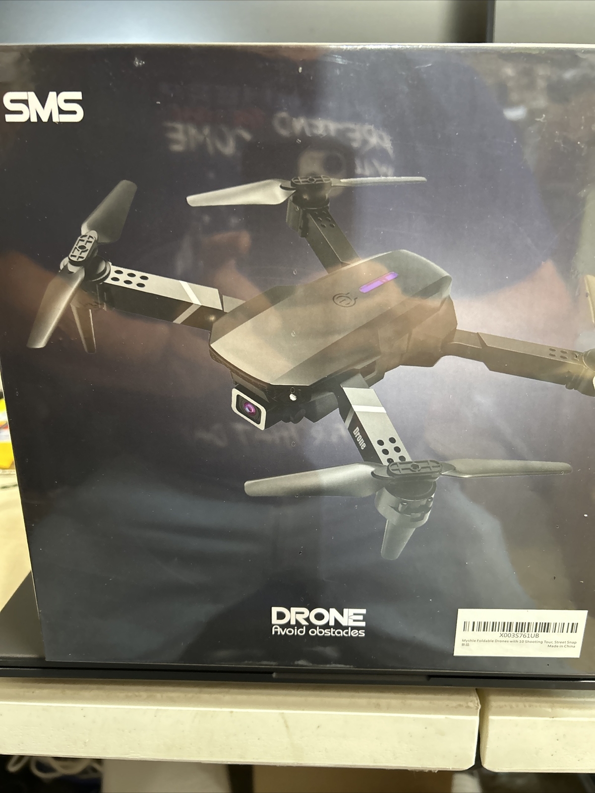 NEW Myshie SMS Drone, Foldable Drones with 4K HD Camera Avoid Obstacles ...