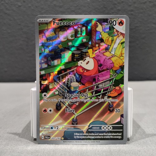 Fuecoco 201/193 Paldea Evolved Holo Illustration Rare Pokemon Card | eBay