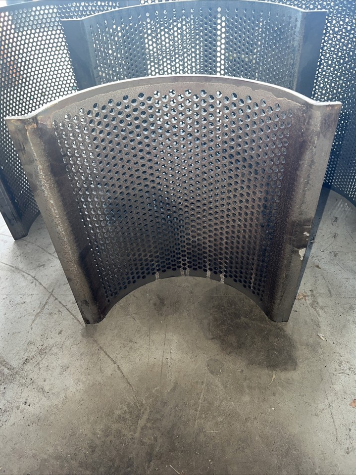Pulverizer Screen Granulator Screen Metal Grinder CNC LOT OF 6 | eBay