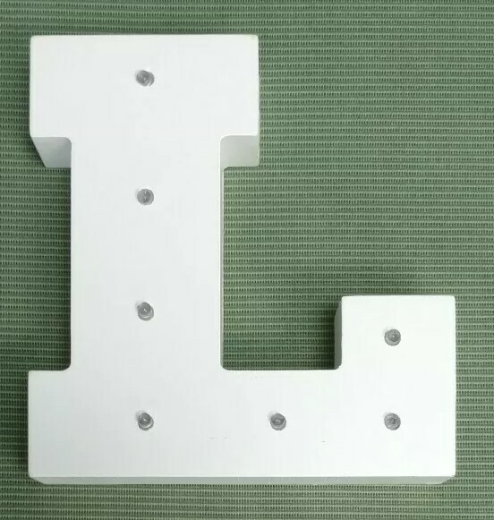 Letter L Block With Lights Battery-operated 6 In In Length | eBay