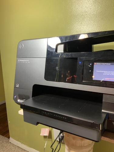HP Officejet Pro 8620 Printer - Error Printhead Missing Or Incorrectly ...