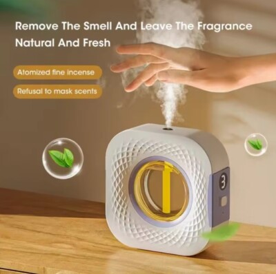 Smart Aroma Diffuser & Air Purifier – Digital Display, USB, Wall ...