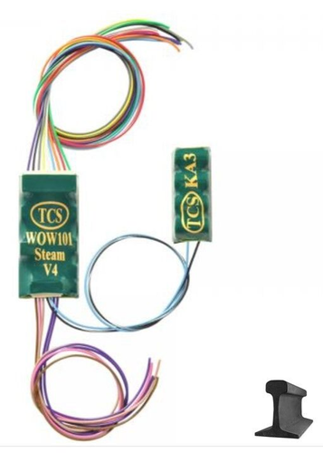TCS WOWSound WOW101 ~ Steam DCC Decoder ~ 9 Pin ~ Keep Alive KA3 ~ 1517 ...