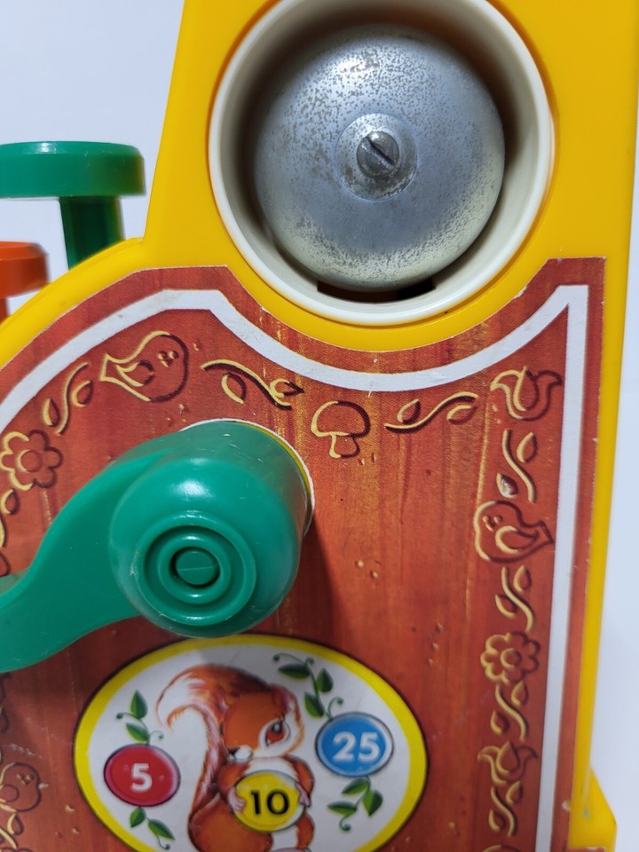 Vintage 1974 Working Ringing Bell Fisher Price Cash Register Toy | eBay