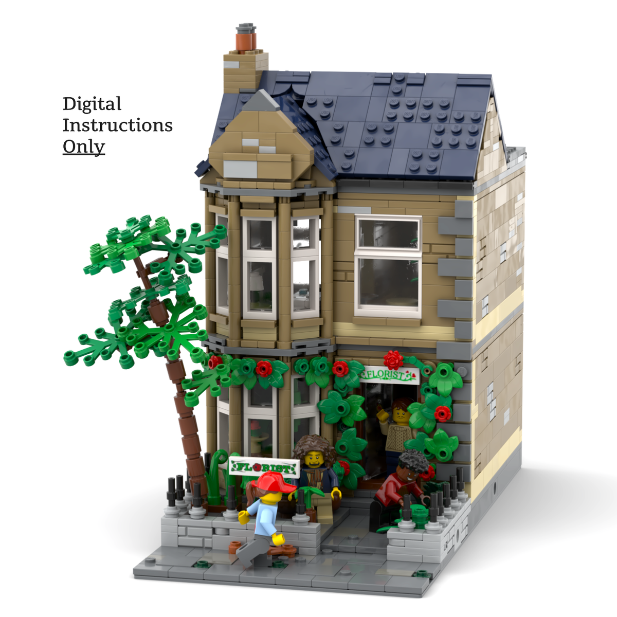 Lego Modular Buildings Instructions Music Store Modular Instructions