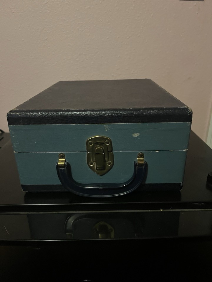 Vintage Firestone Travel Record Player Mod. 4V14 | eBay
